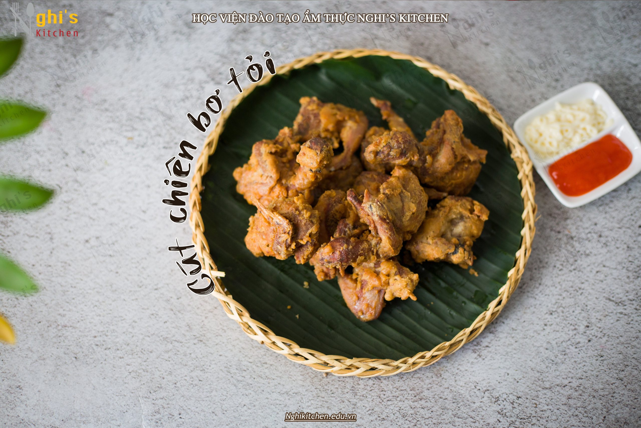 KHOÁ HỌC MÓN CHIM CÚT CHIÊN BƠ TỎI - Nghị Kitchen