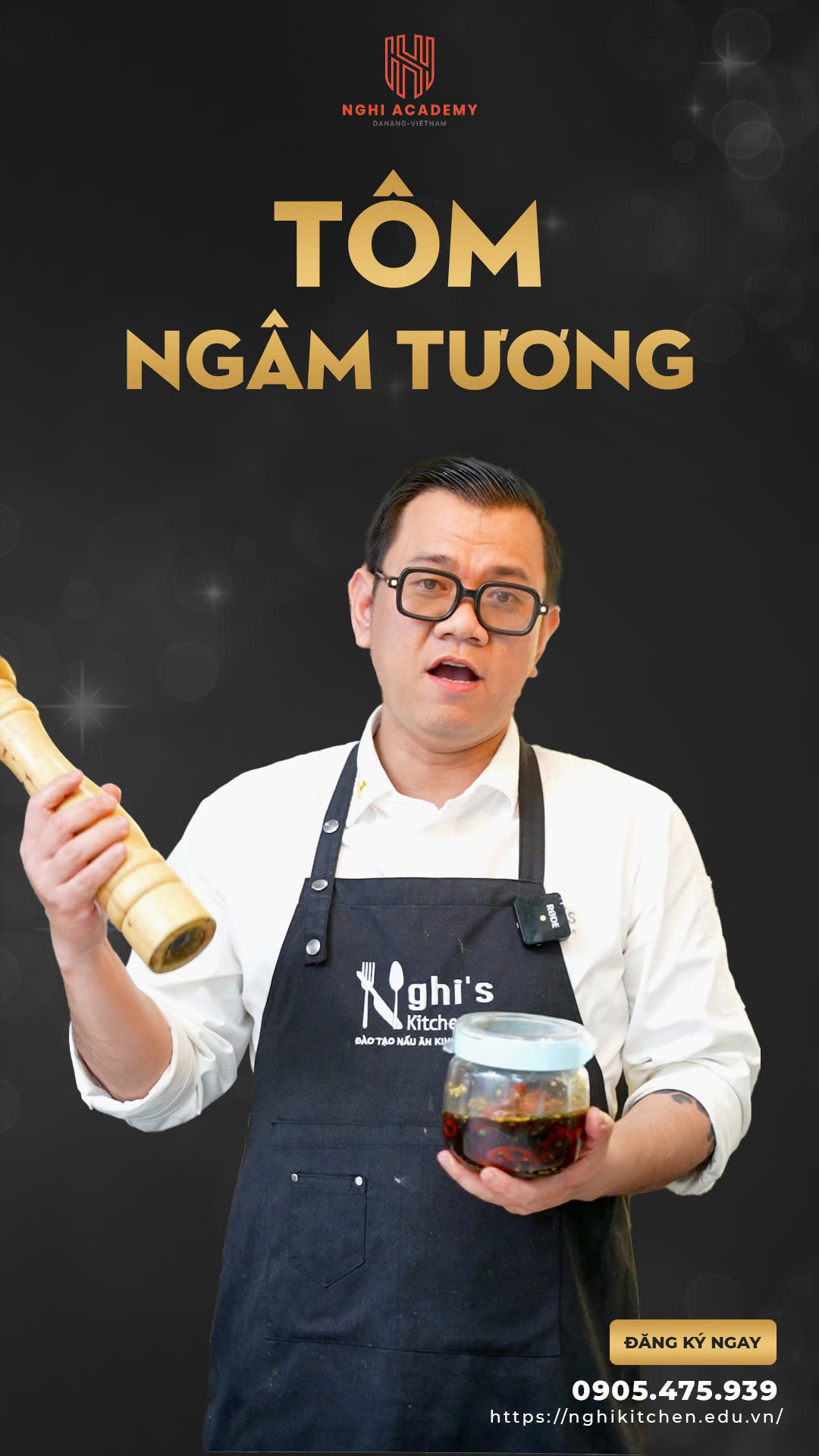 MV236 - KHOÁ HỌC MÓN TÔM NGÂM TƯƠNG - Nghị Kitchen